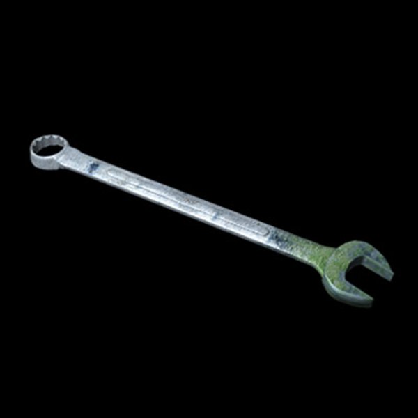 3d model of wrench set