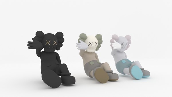 3D Kaws Collection Pack Starwars chinese hairy and etc - TurboSquid 1950686