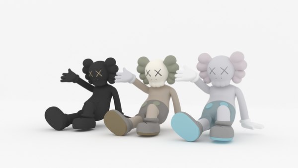 3D Kaws Collection Pack Starwars chinese hairy and etc - TurboSquid 1950686