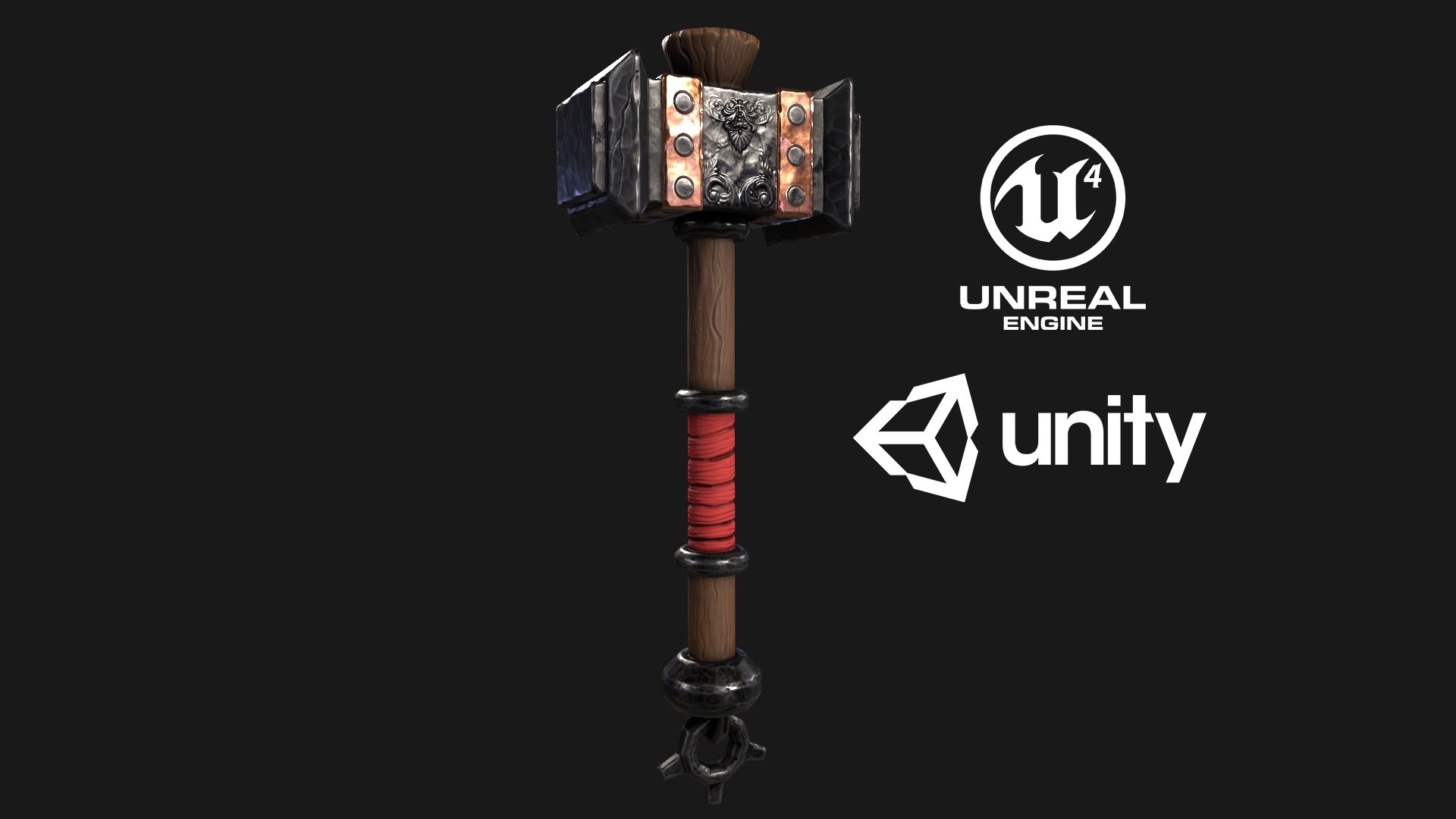 Stylized Hammer V2 PBR Modeling 3D Model - TurboSquid 1904525