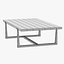 3D T-brace Rectangular Coffee Table - TurboSquid 1460525