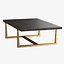 3D T-brace Rectangular Coffee Table - TurboSquid 1460525