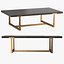 3D T-brace Rectangular Coffee Table - TurboSquid 1460525