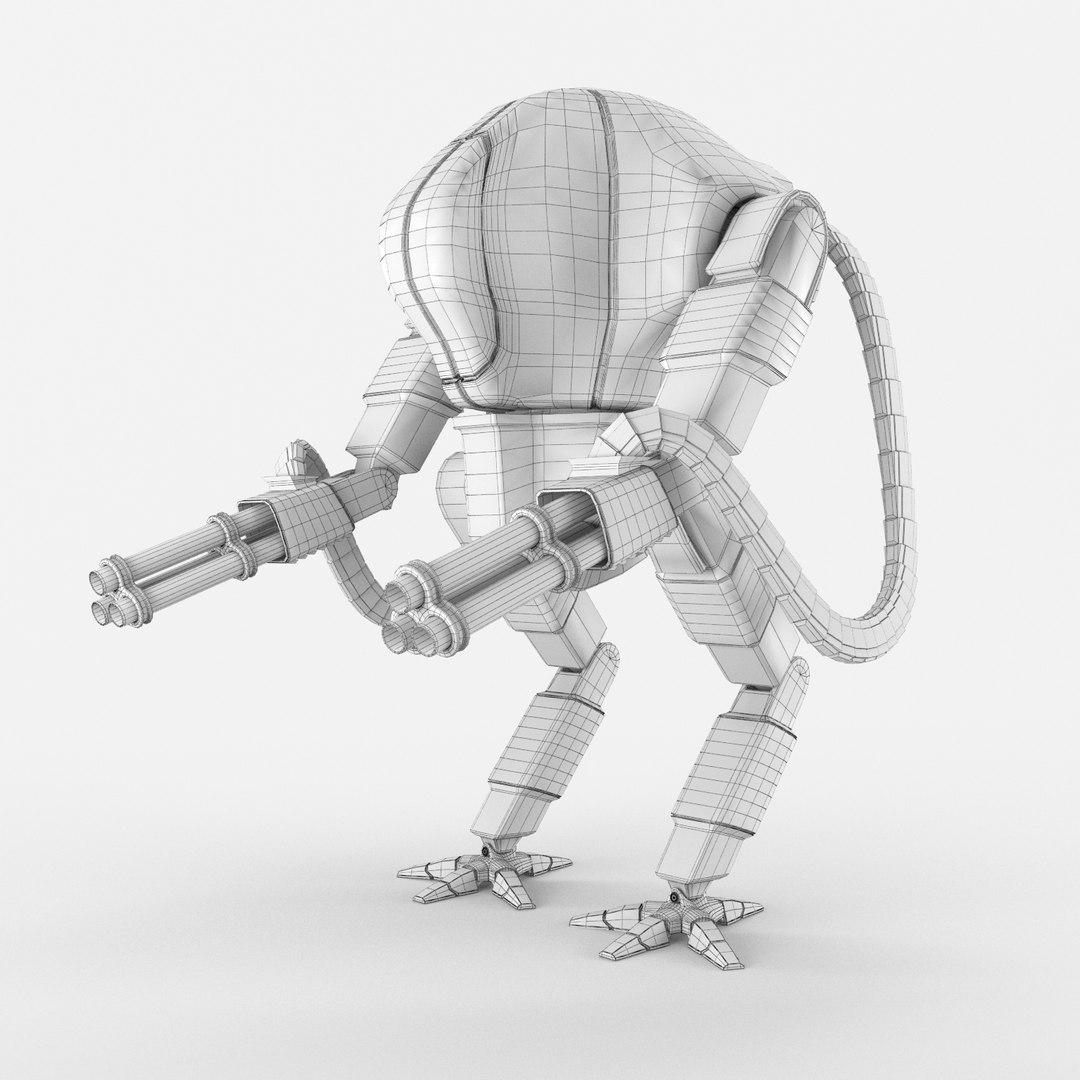 3D Mech Model - TurboSquid 1613050
