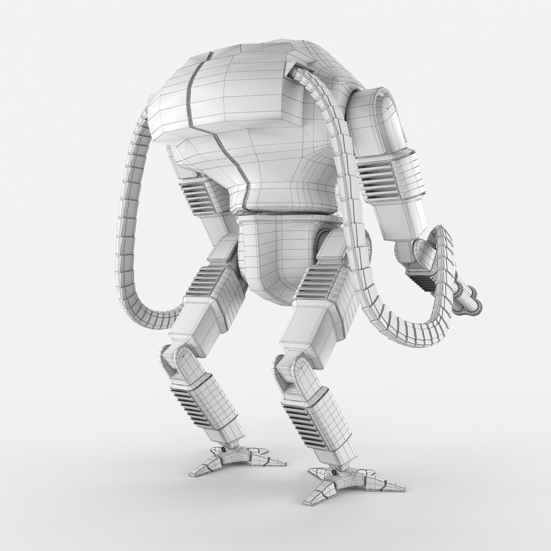3D Mech Model - TurboSquid 1613050