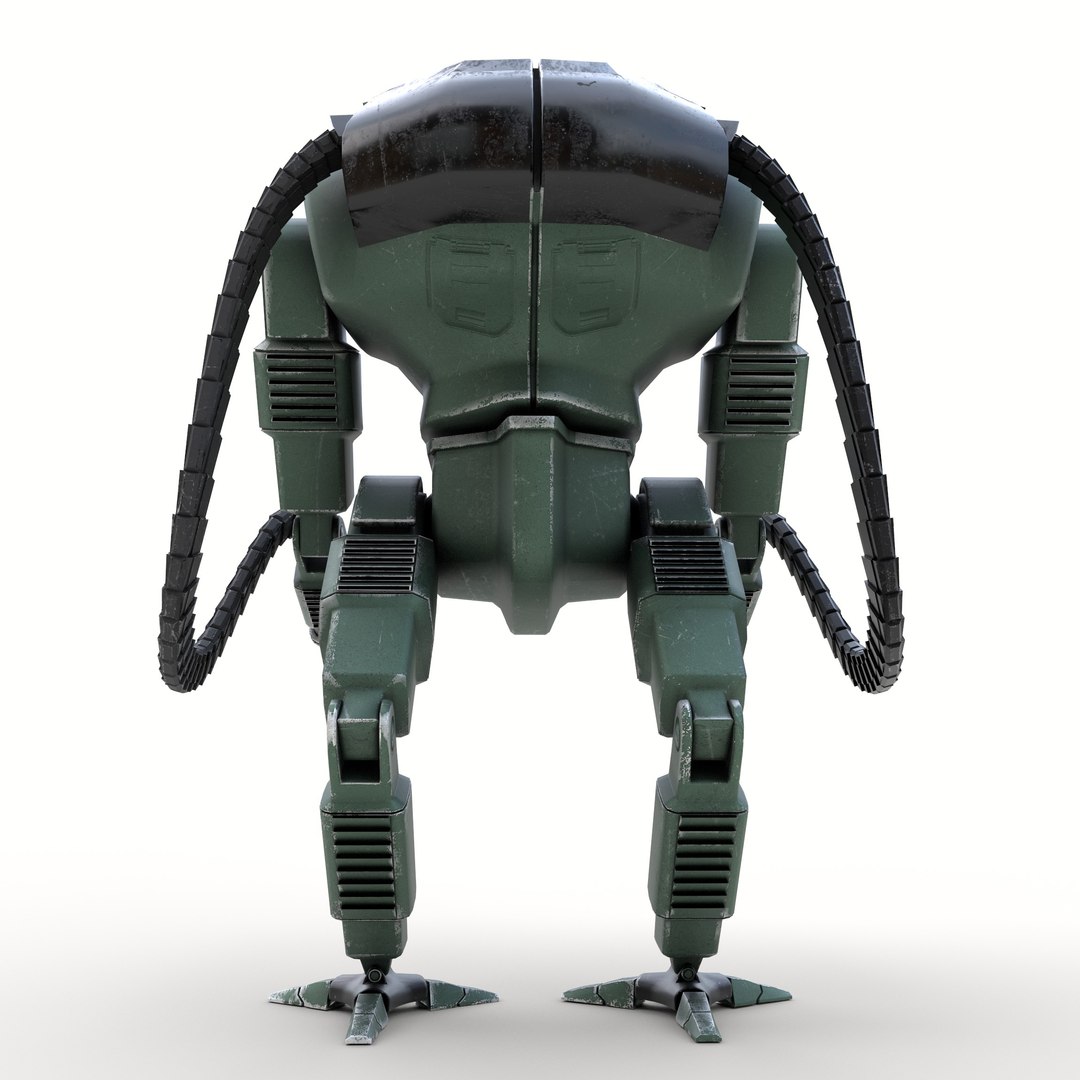 3D Mech Model - TurboSquid 1613050