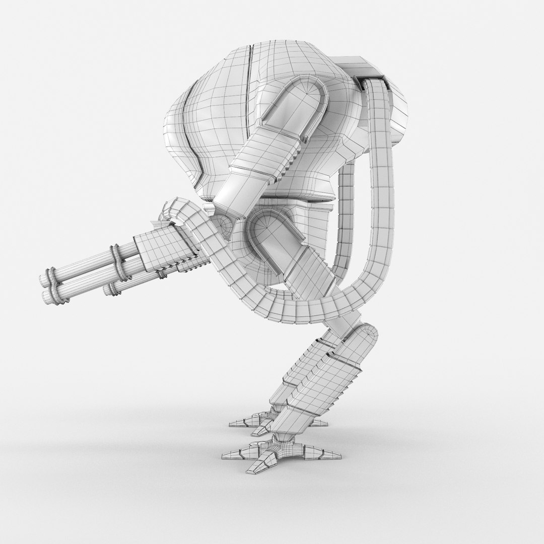 3D Mech Model - TurboSquid 1613050