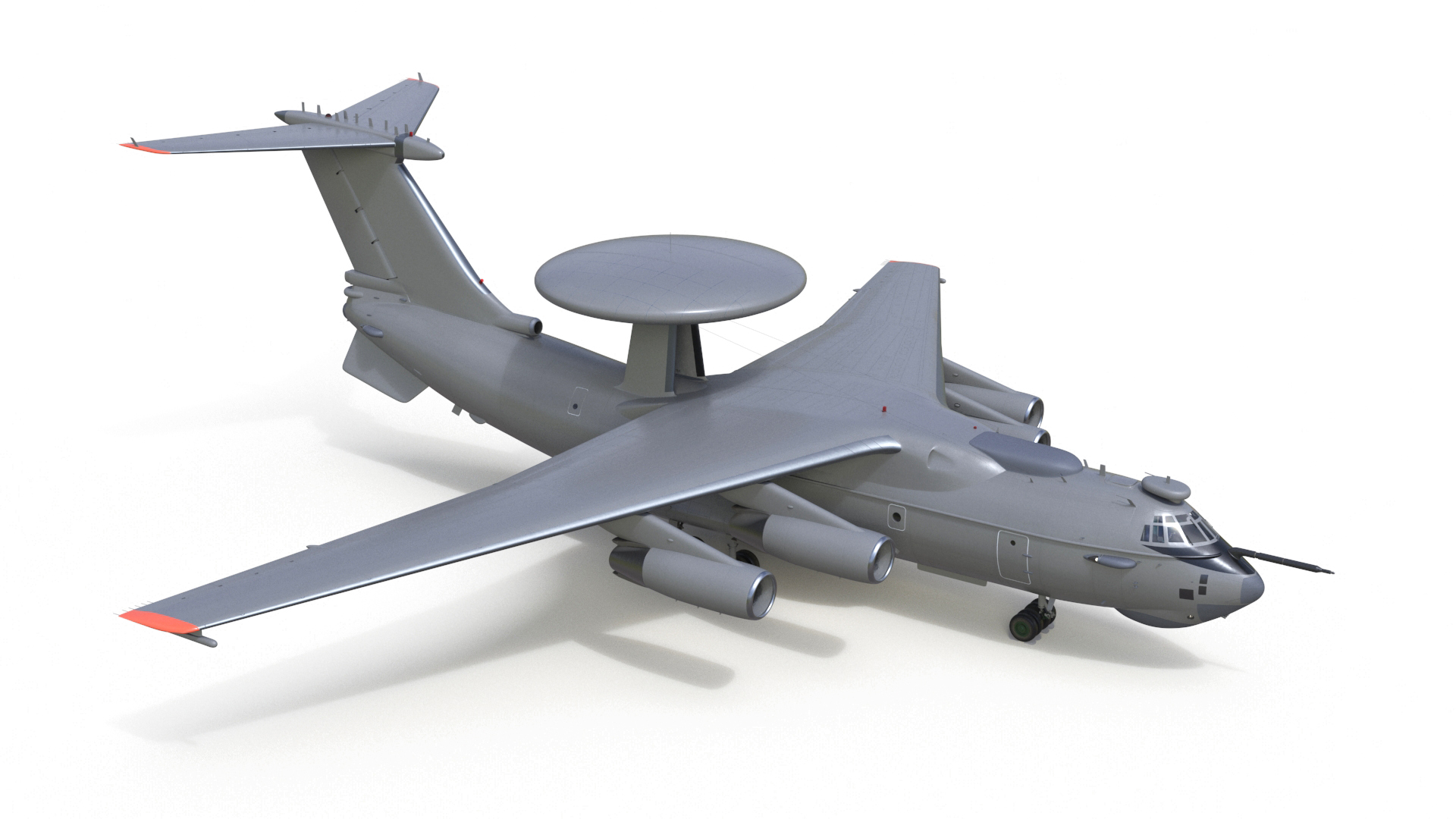 Tactical Surveillance Gray Aircraft 3D Model - TurboSquid 2369714