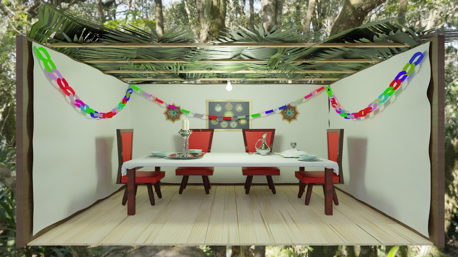 3D 3D Succah Model - TurboSquid 1951738