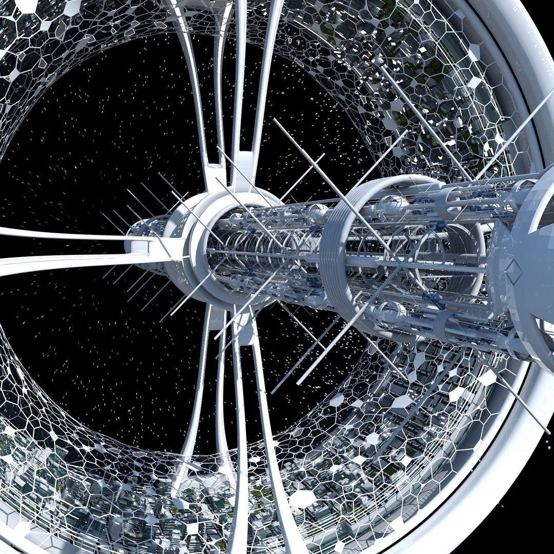 3D Sci-fi Space Model - TurboSquid 1381477