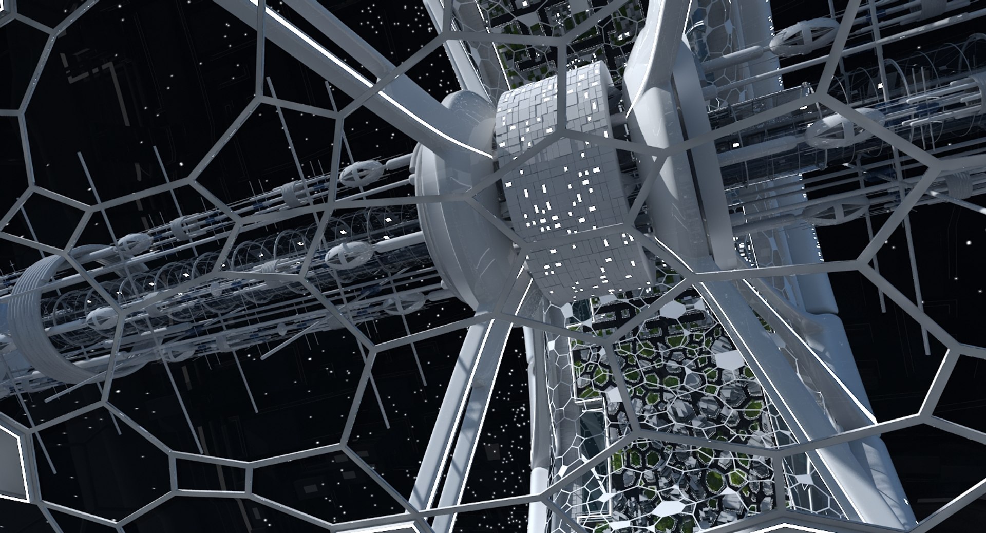 3D Sci-fi Space Model - TurboSquid 1381477