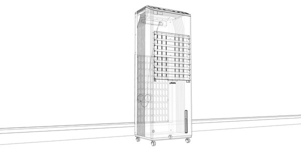 Fan electric model - TurboSquid 1678956