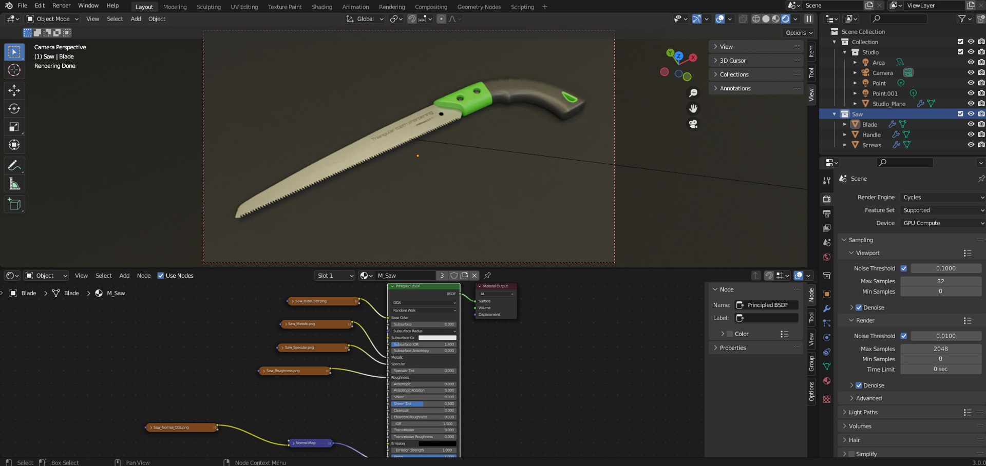 Saw 3D model - TurboSquid 2166832