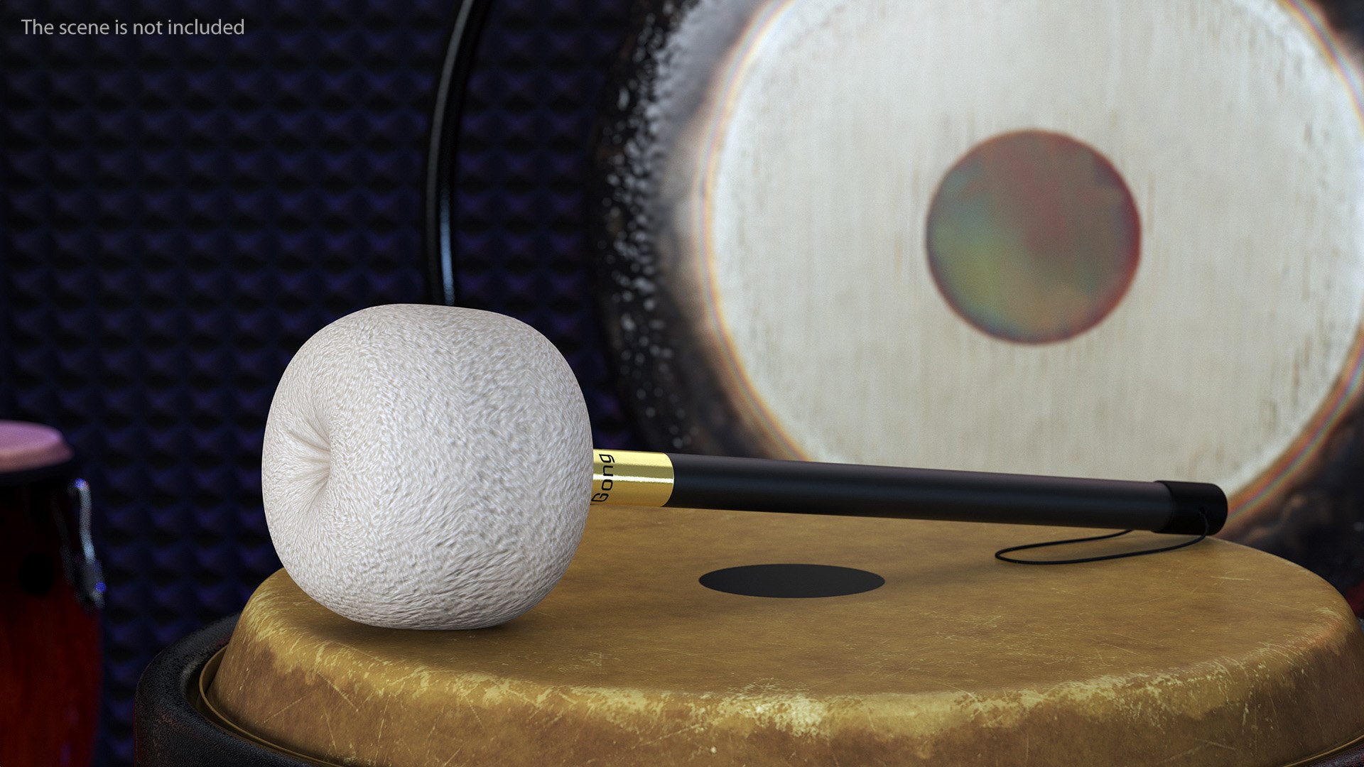 3D Model Symphonic Gongs Collection With Beater Collection - TurboSquid ...