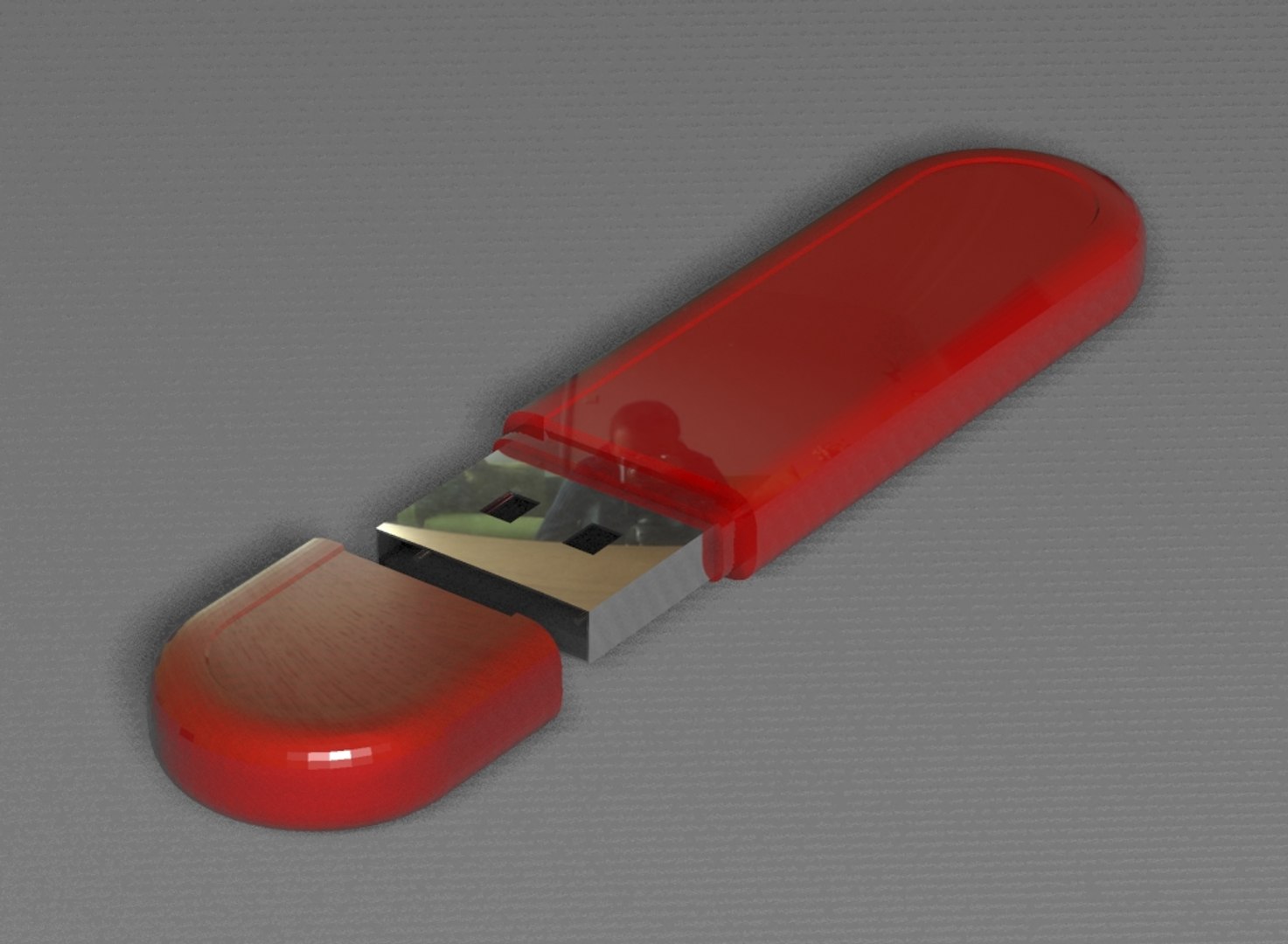 3d Pen Drive Model