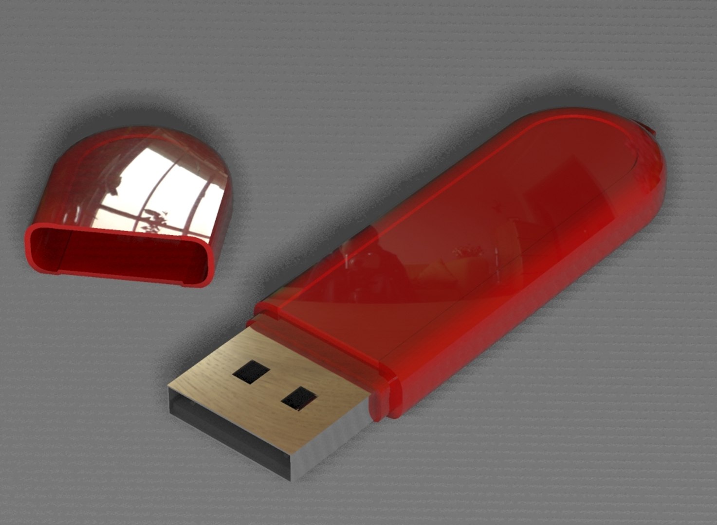 3d Pen Drive Model