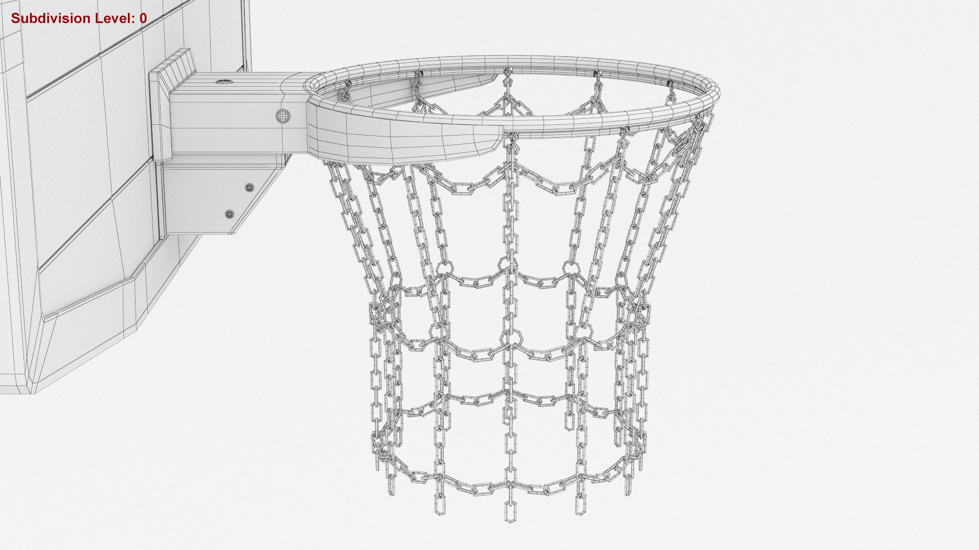 Street Basketball Hoop model - TurboSquid 1918144