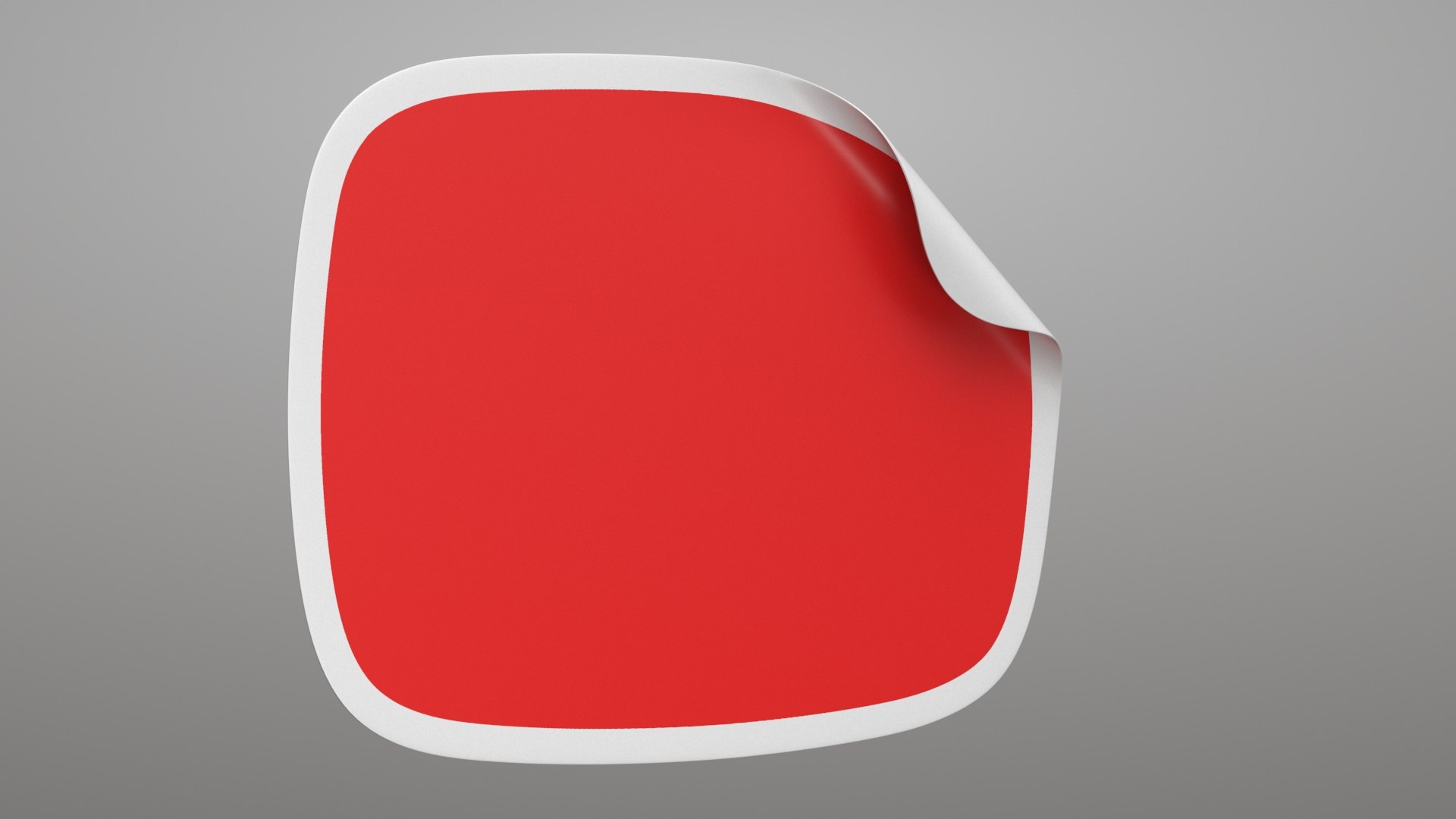 Sticker 01v PBR 3D Model - TurboSquid 1974926