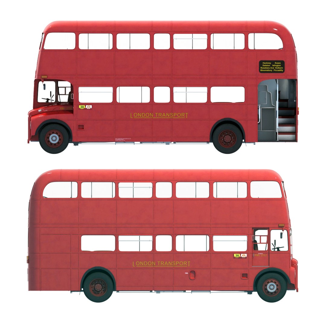 3d aec routemaster london model