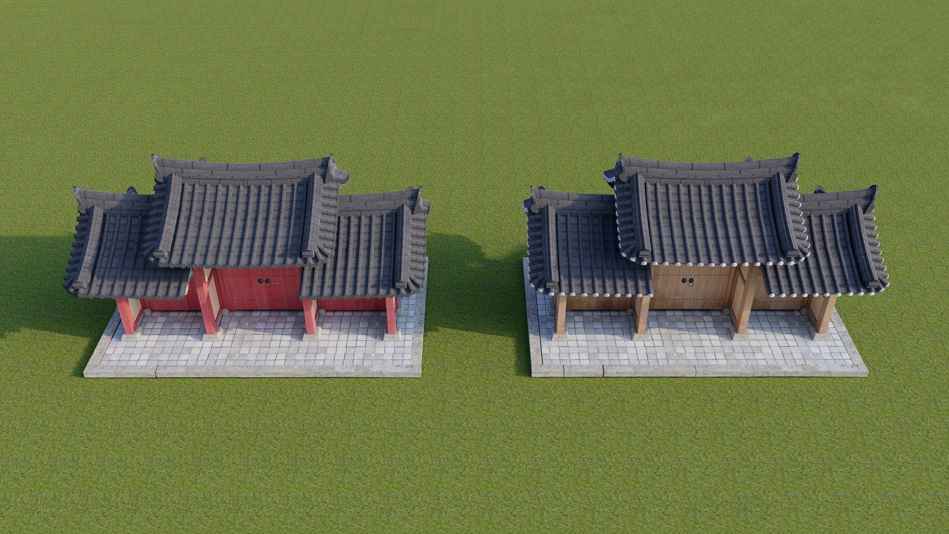 3D Korea house gate Soseldemun model - TurboSquid 2019949
