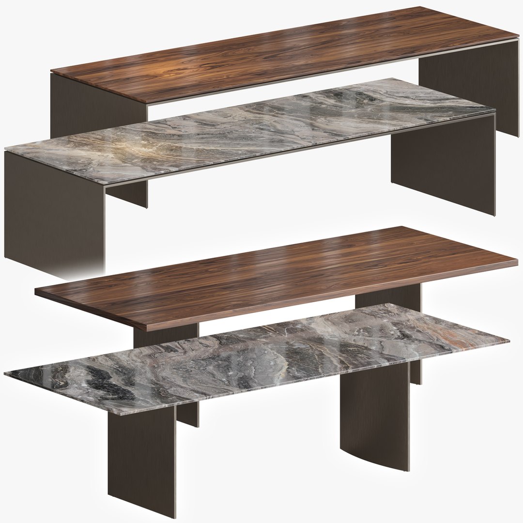 LINHA table by MINOTTI3D模型 - TurboSquid 2008259