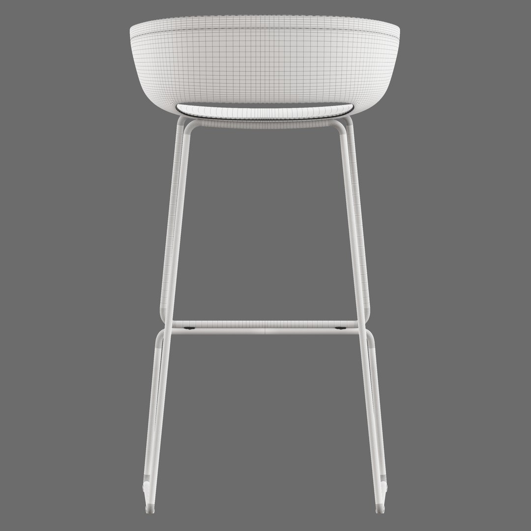 3D Bar Stool 2748 - TurboSquid 2204192