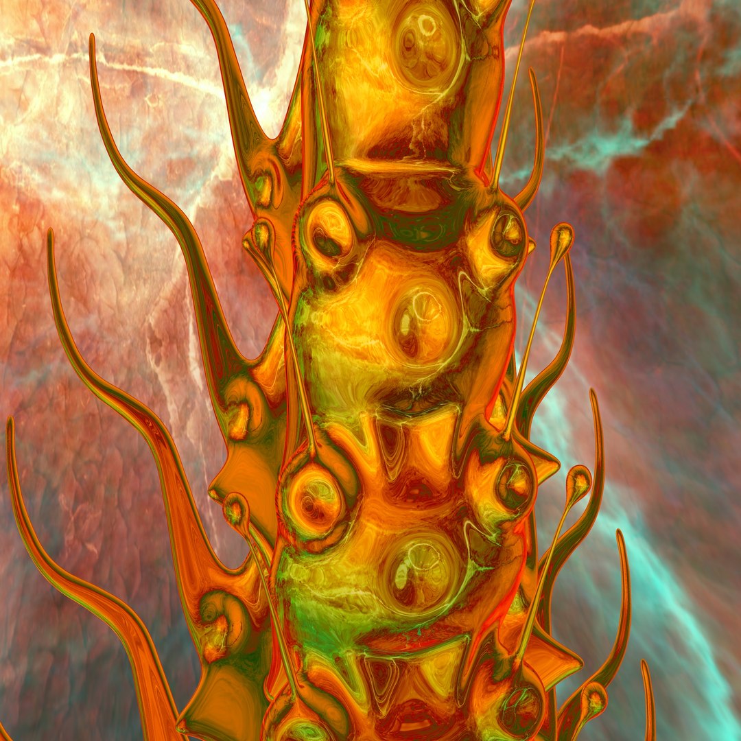 3D Abstract Materials Psychedelic Model - TurboSquid 1415106