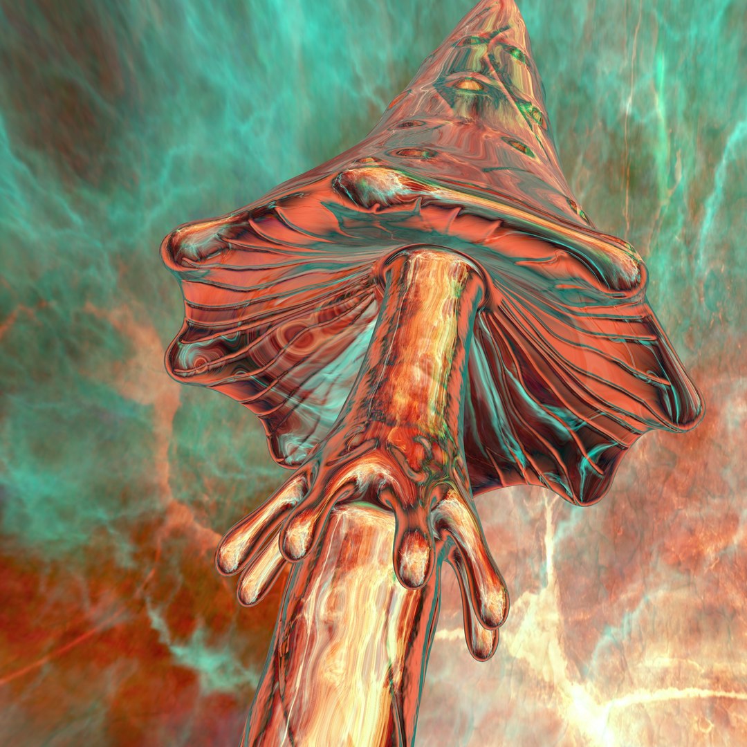 3D Abstract Materials Psychedelic Model - TurboSquid 1415106