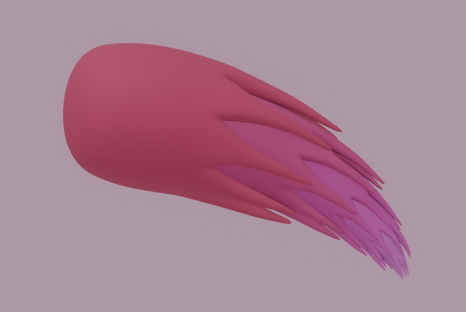 3D Furry Tail - TurboSquid 2198668