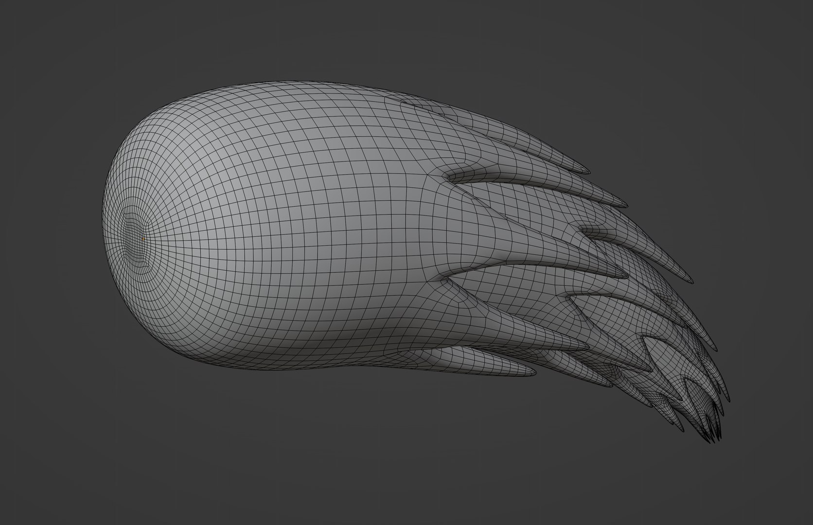 3D Furry Tail - TurboSquid 2198668