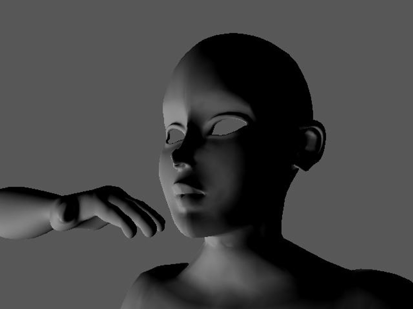 Generic Male Female Bodies 3d Model