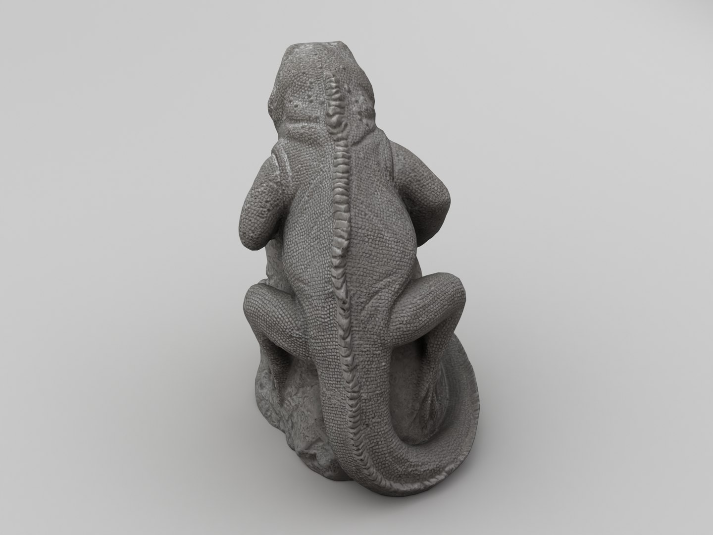 Lizard Statue Animal Model - TurboSquid 1504902