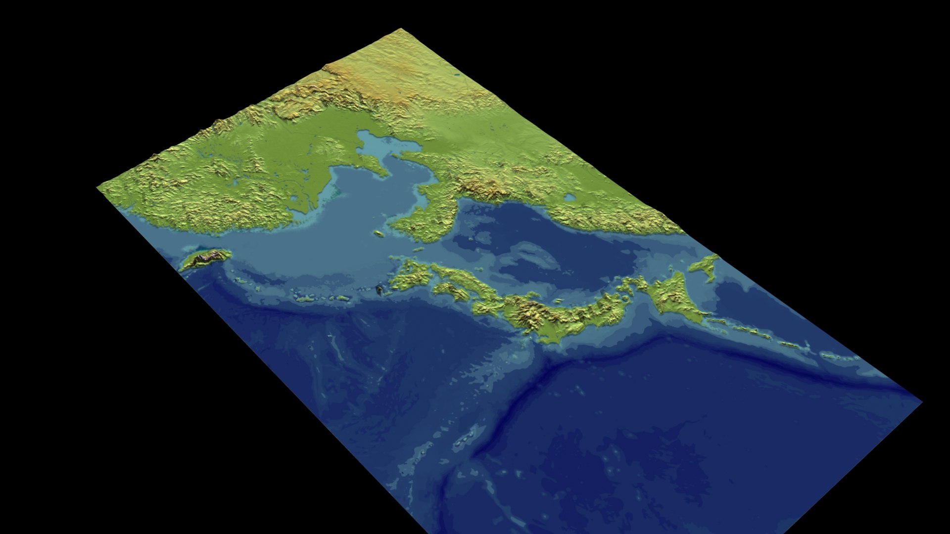 Japan Maps 3d Model