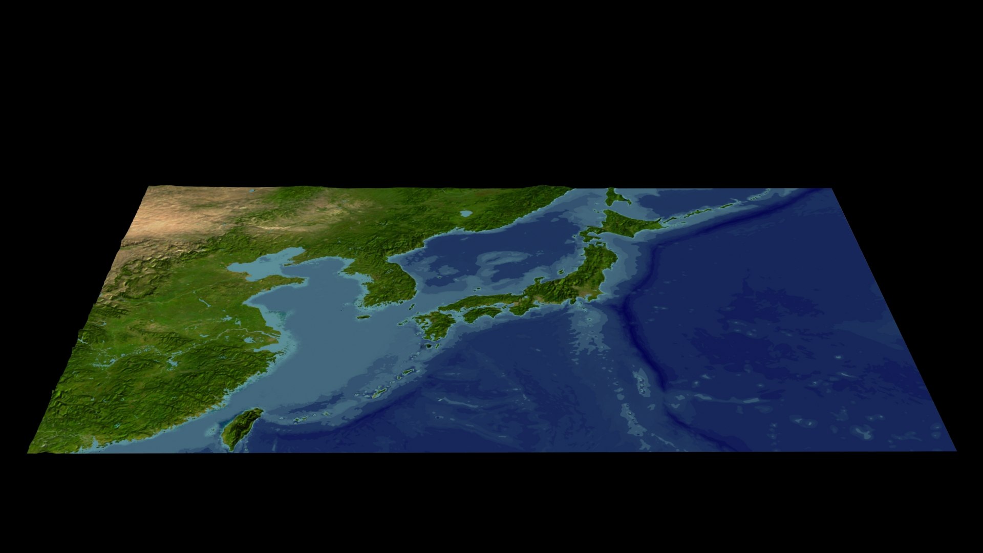 Japan Maps 3d Model