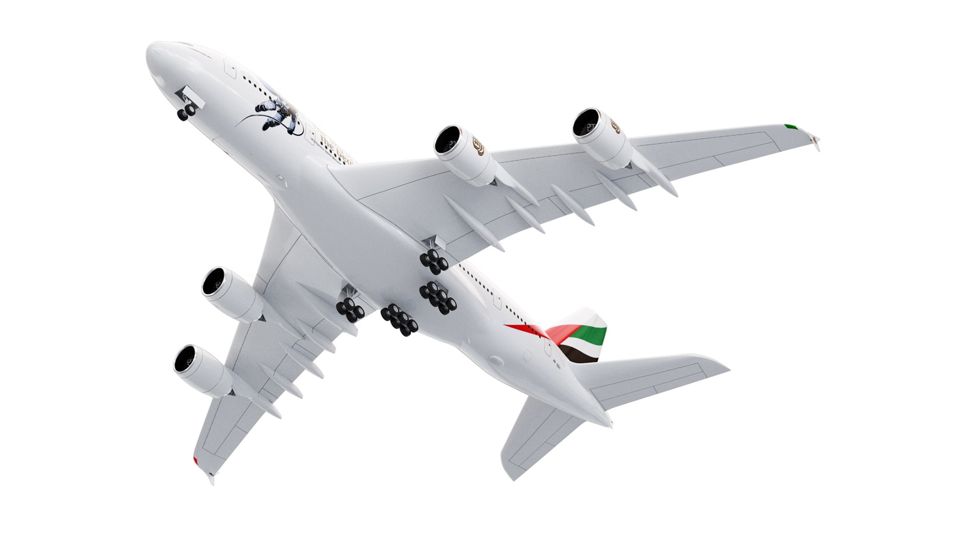 Airbus A380-800 Aircraft 3D - TurboSquid 2128782