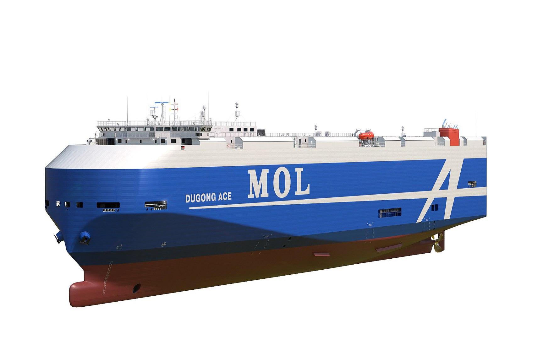 3D RoRo MOL DUGOND ACE - TurboSquid 1888208