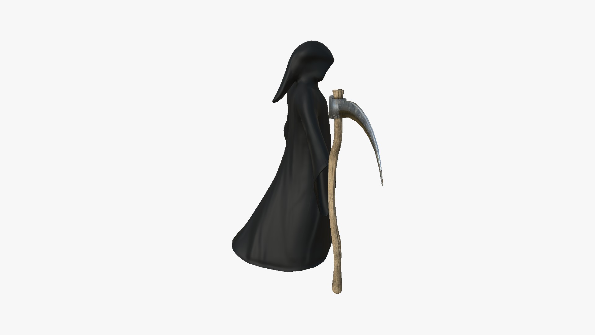 3D Grim Reaper Costume A06 Rubber Death - Character Design Model ...