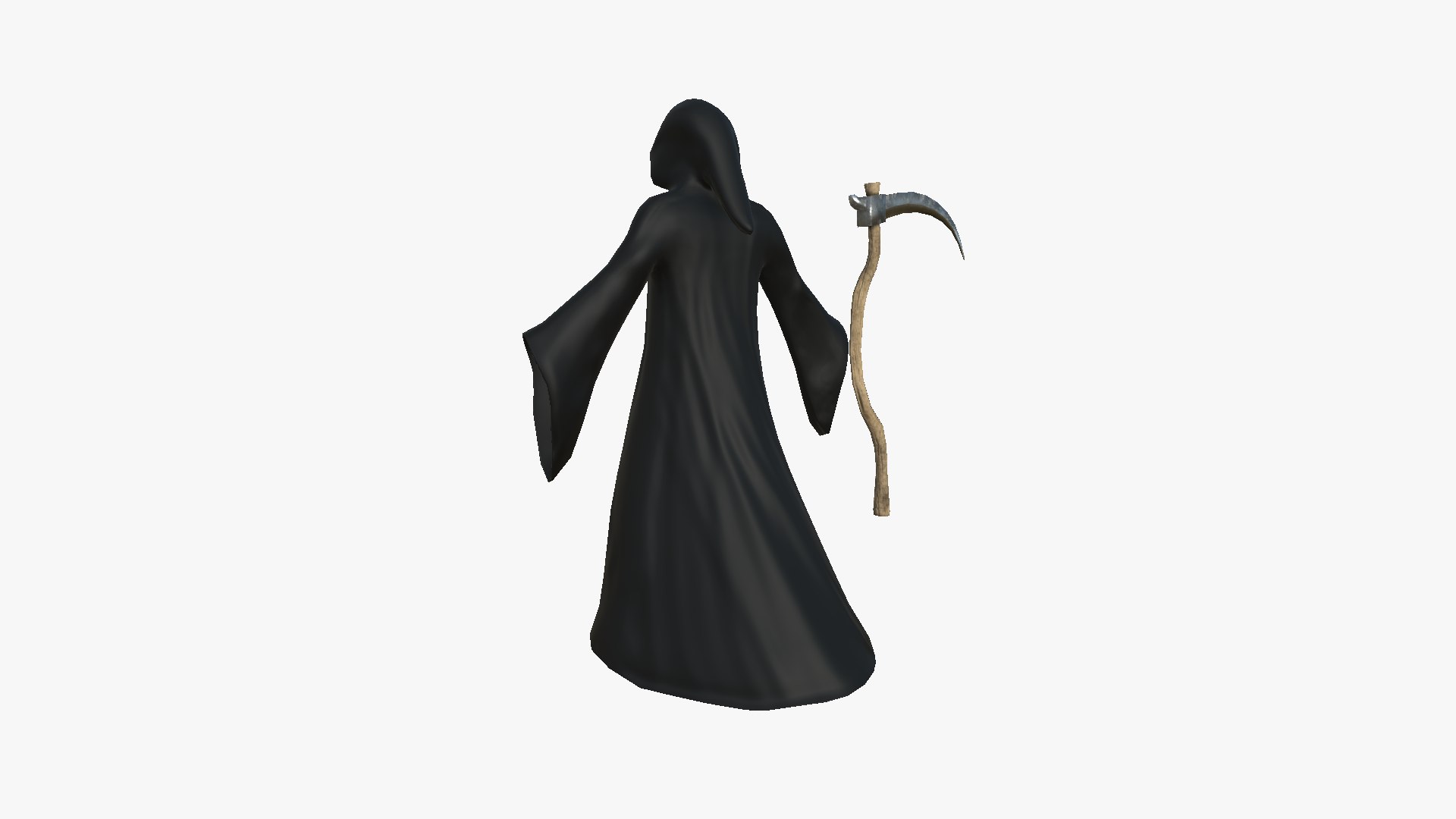 3D Grim Reaper Costume A06 Rubber Death - Character Design Model ...