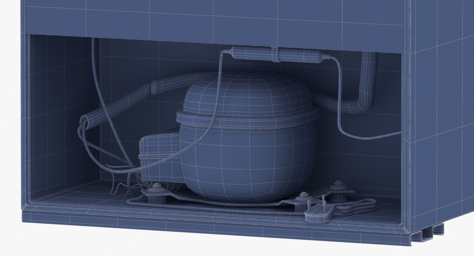 3D Mini Fridge Type 02 Clean and Dirty - TurboSquid 2071325