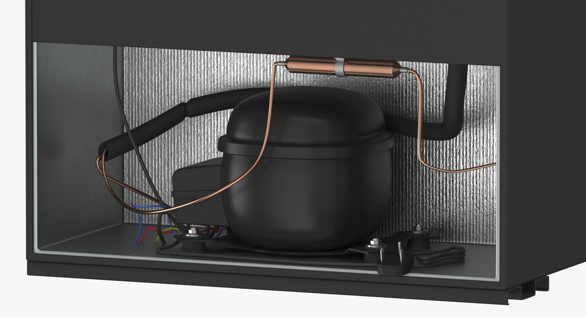 3D Mini Fridge Type 02 Clean And Dirty - TurboSquid 2071325