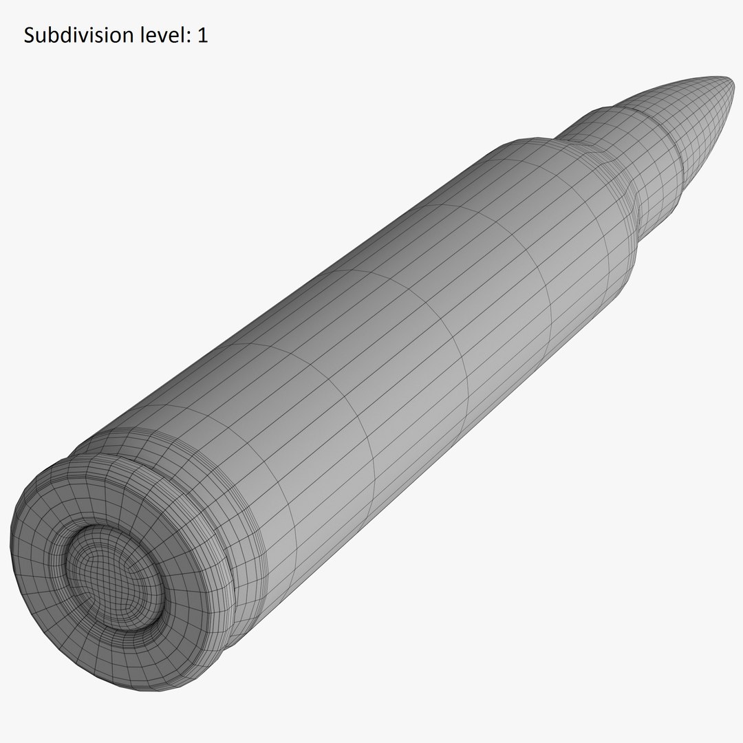 223 Remington 5 3D - TurboSquid 1401607