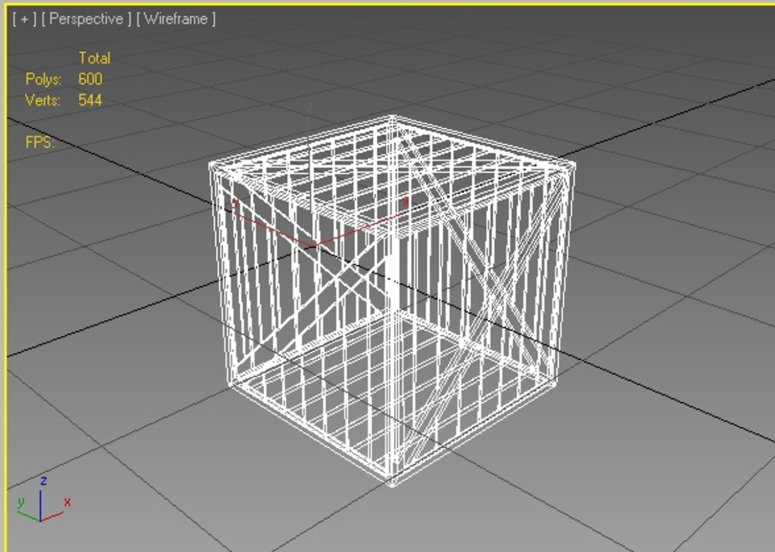 3d Model Crate Storage