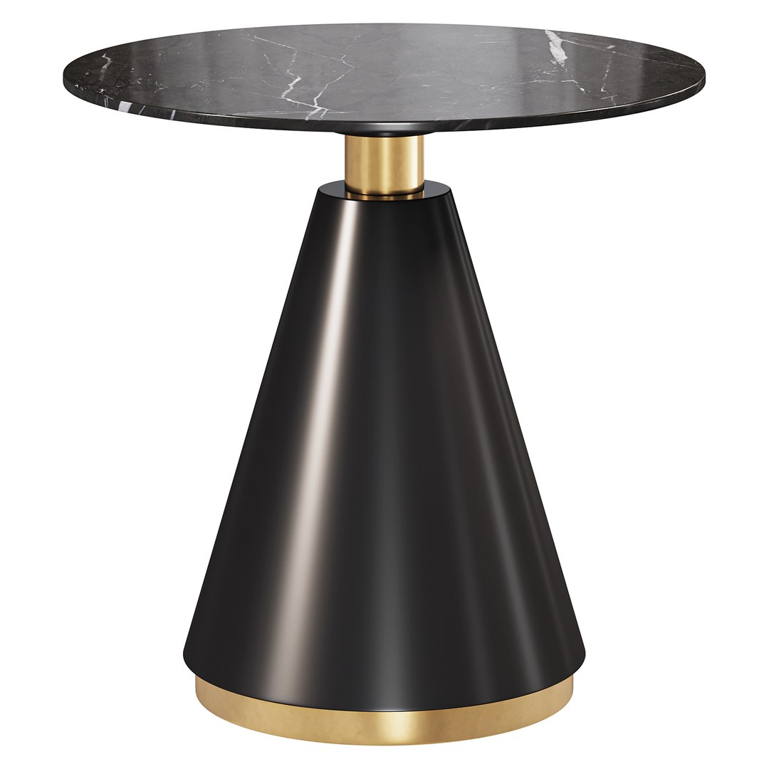 3D Colmore Esstisch Marmorlook Gold Table Model - TurboSquid 2198523