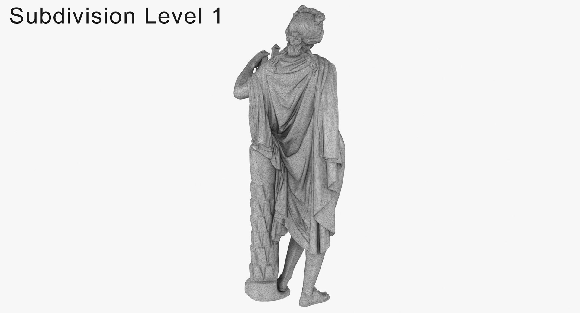 3D Apollo Statue Bronze - TurboSquid 2129324
