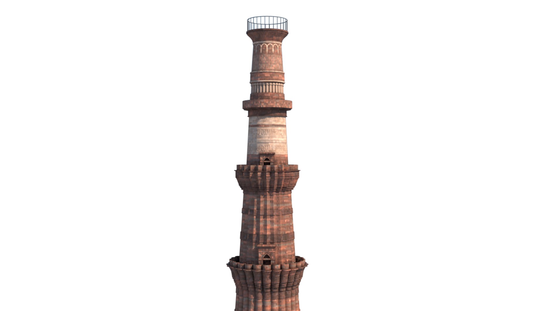 3D Qutub Minar - TurboSquid 1539613