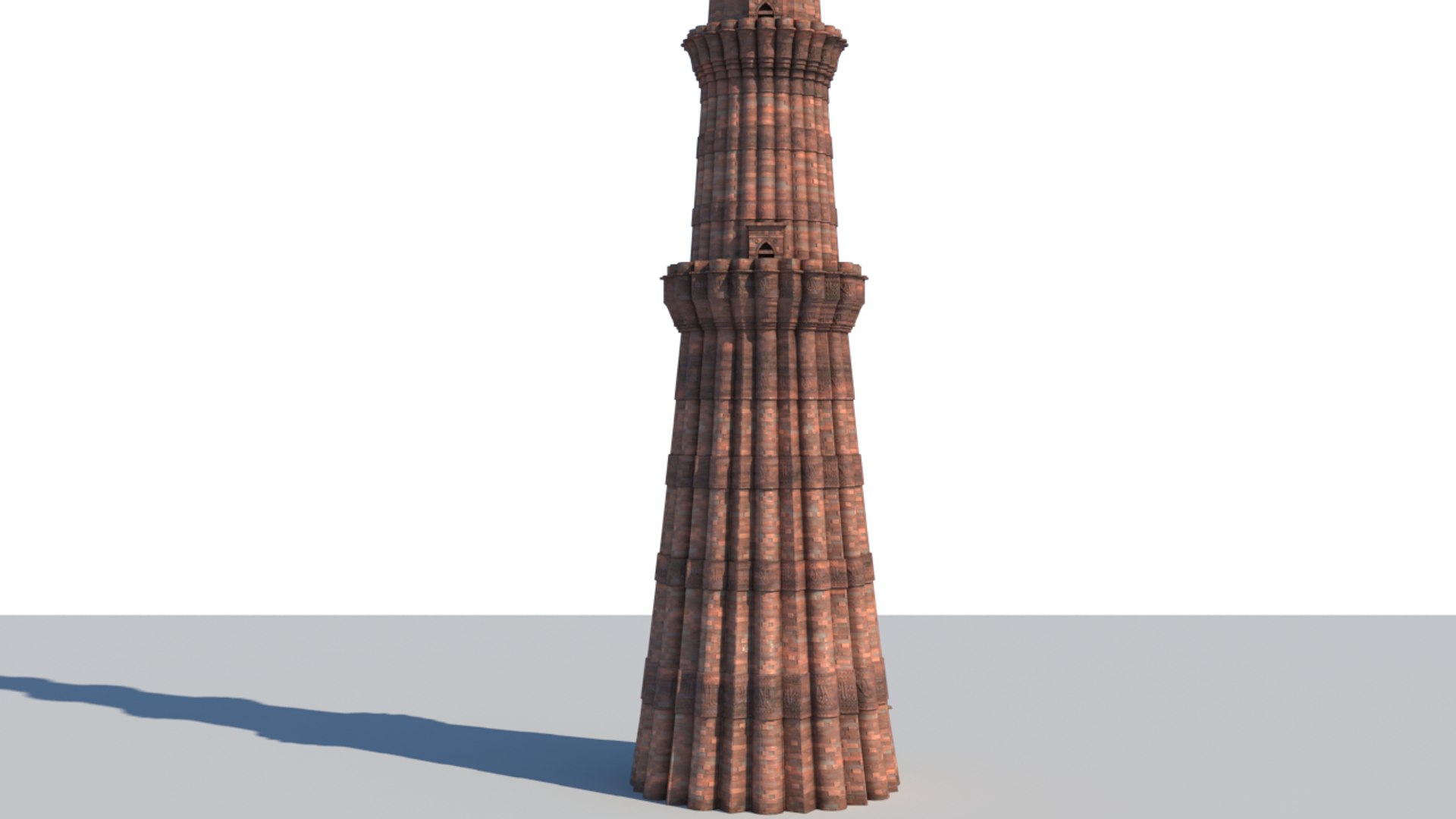 3D Qutub Minar - TurboSquid 1539613
