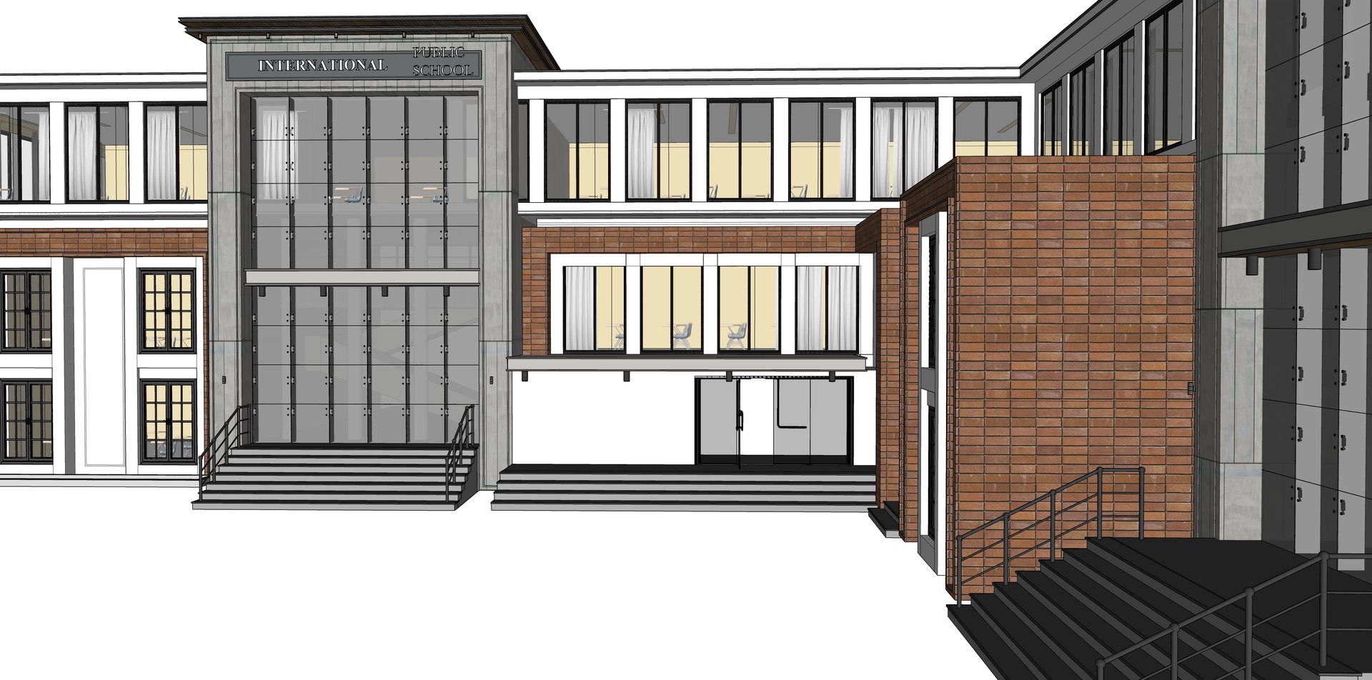 Detail School And University Campus 3d Model 3D Model - TurboSquid 2333906