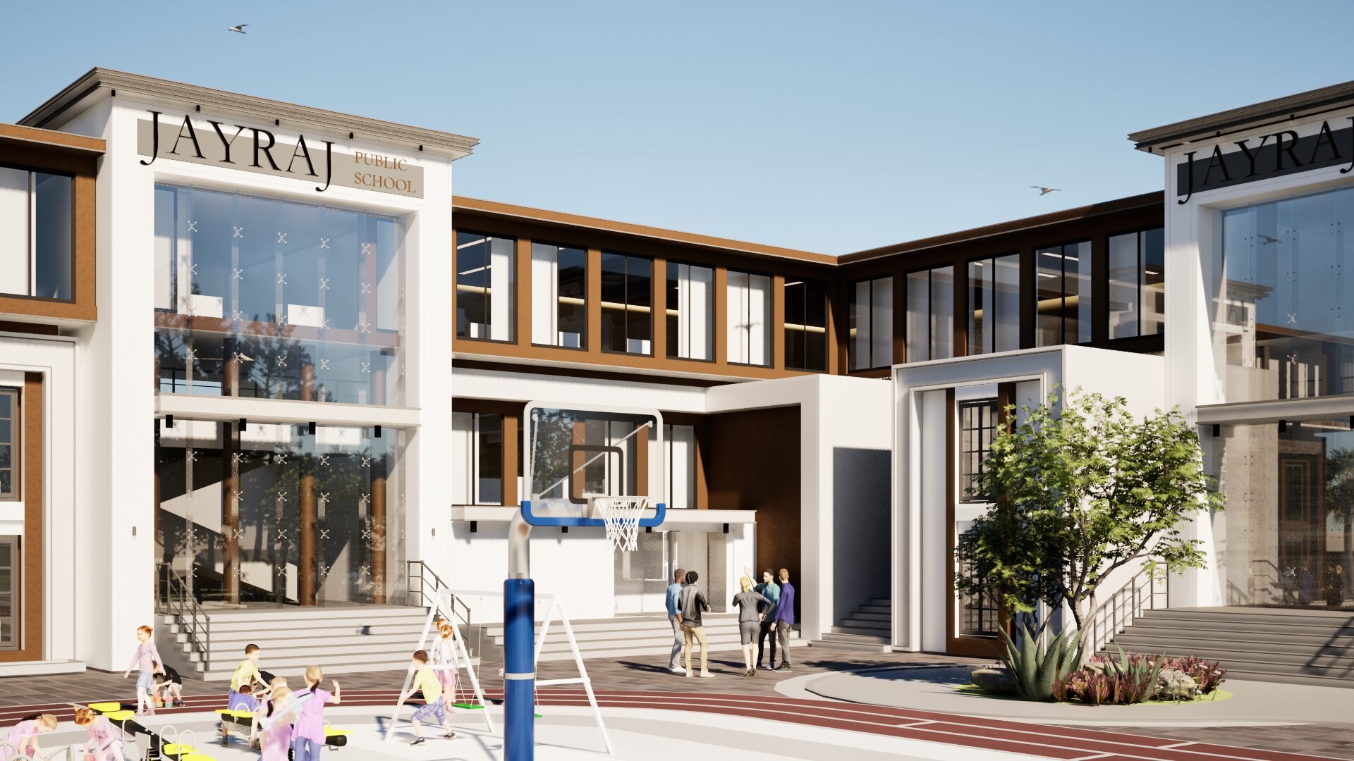 Detail School And University Campus 3d Model 3D Model - TurboSquid 2333906