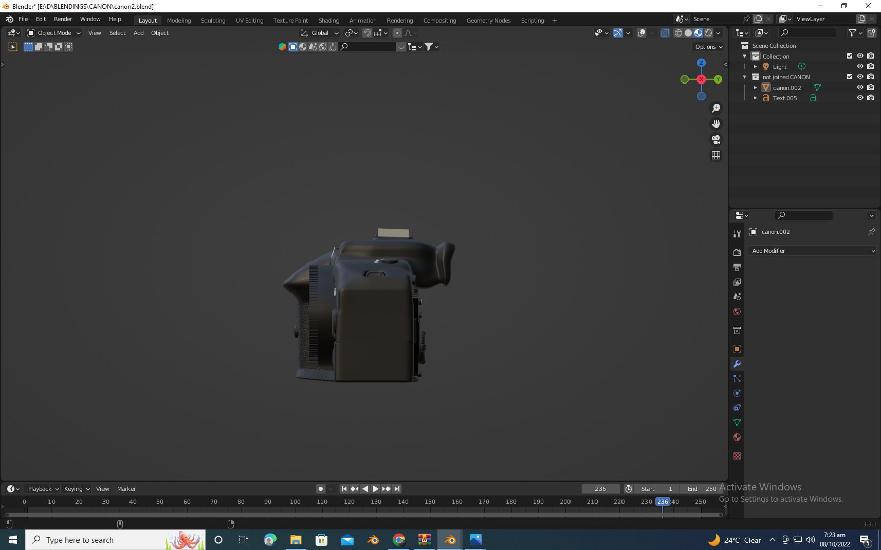 3D CANON EOS R6 - TurboSquid 1970060