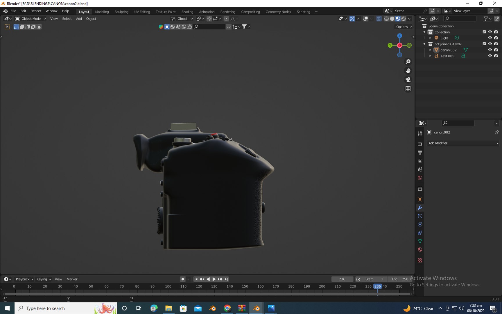 3D CANON EOS R6 - TurboSquid 1970060